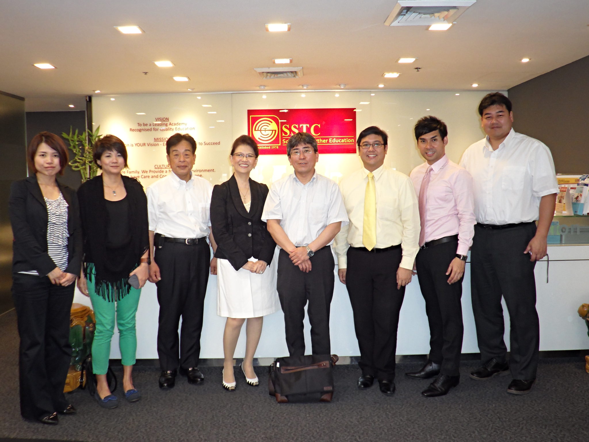 VISITORS FROM KANAN TOWN BOARD OF EDUCATION, JAPAN - SSTC